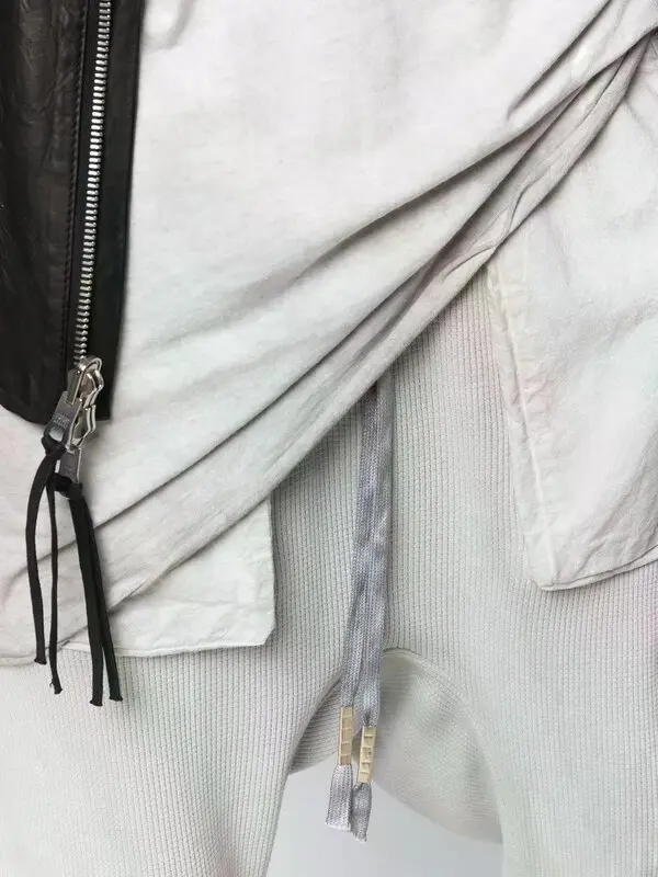 Boris Bidjan Saberi Cotton-lyocell Blend Drop Crotch Trousers