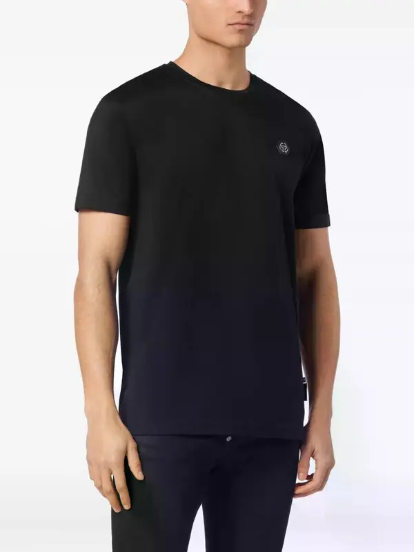Philipp Plein Logo-appliqué T-shirt - Black
