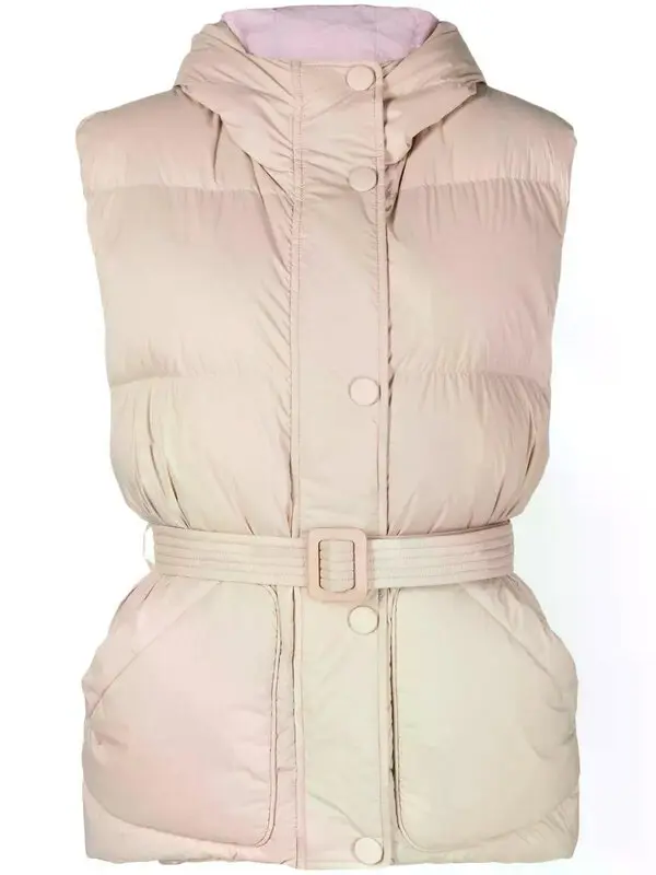 IENKI IENKI Belted Waist Puffer Vest