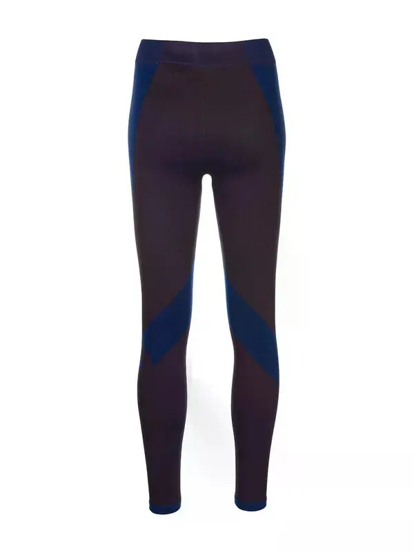 Y3 Seamless Colourblock-knit Tights