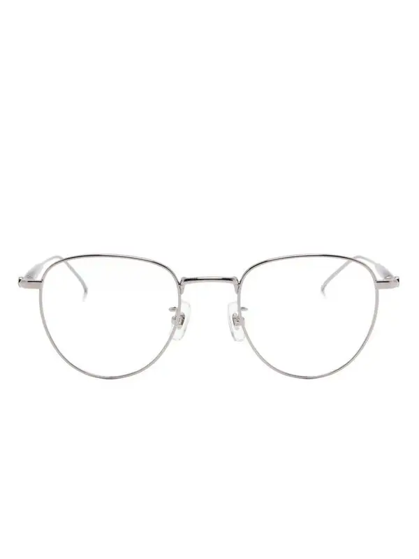 Montblanc Round Frame Eyeglasses - Silver