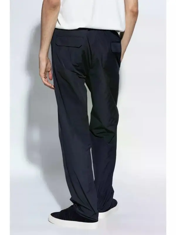 Moncler Logo Patch Drawstring Waist Trousers