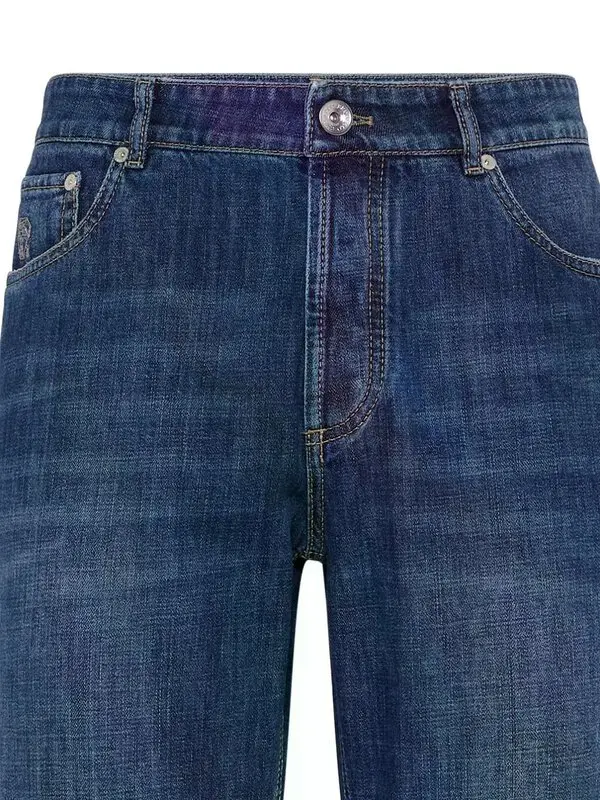 Brunello Cucinelli Mid-rise Tapered Jeans
