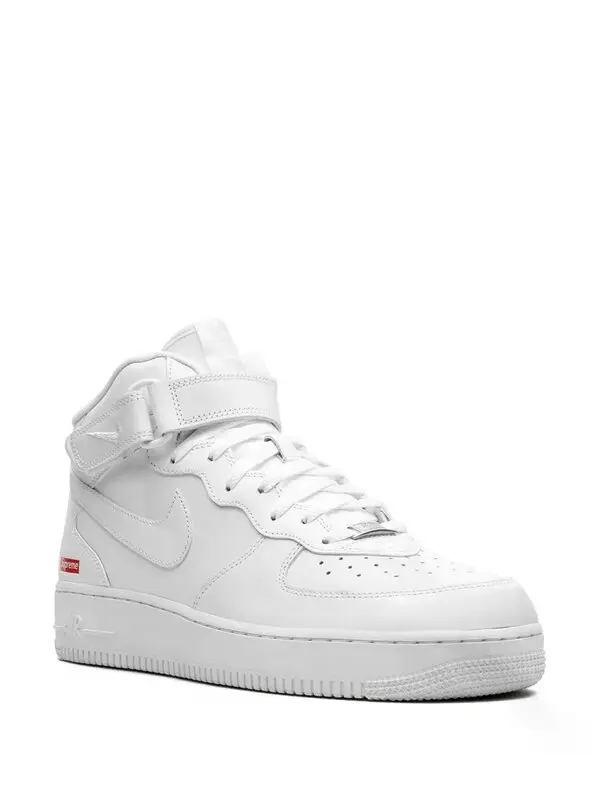 Nike Supreme X Force 1 Mid Mini Box Logo Sneakers