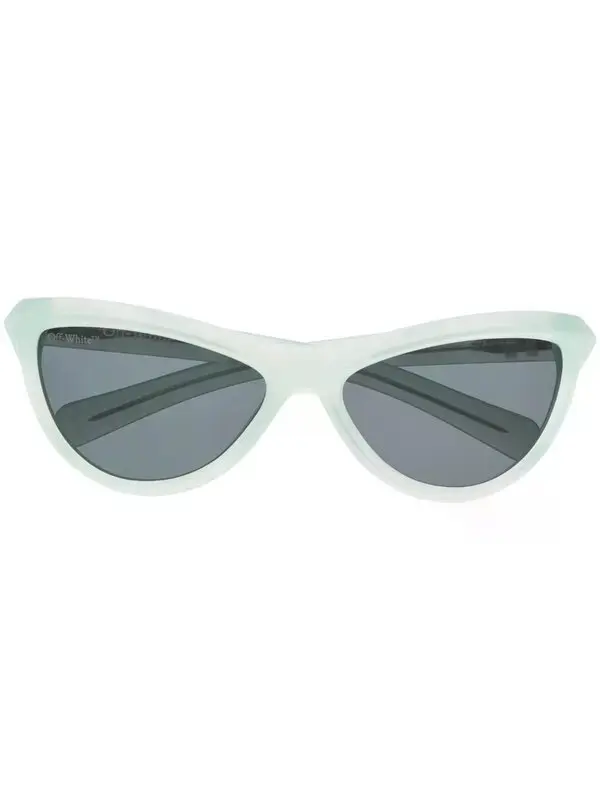 Off-White Atlanta Cat-eye Frame Sunglasses - Green