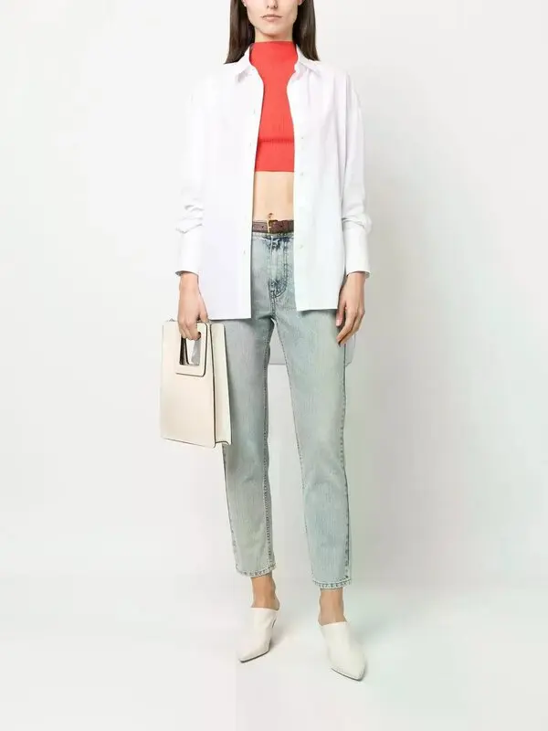 Ports 1961 Cropped Slim-cut Jeans