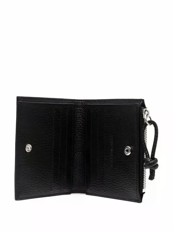 Emporio Armani Pebbled-effect Leather Wallet