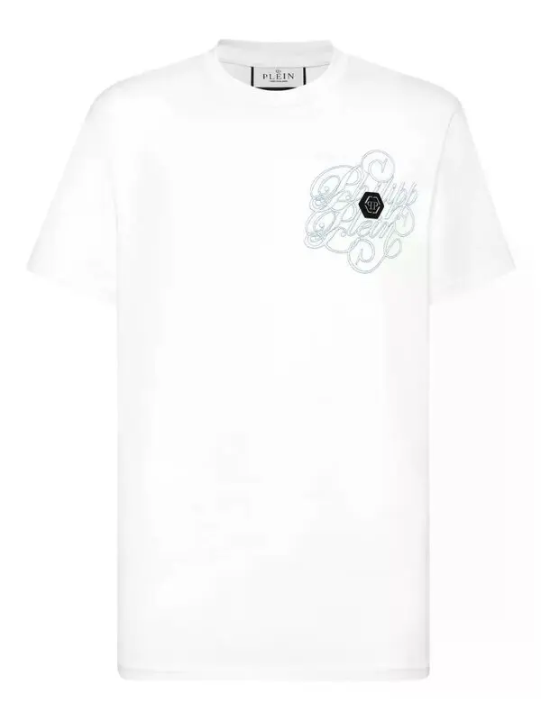 Philipp Plein Plein Coursive-print T-shirt