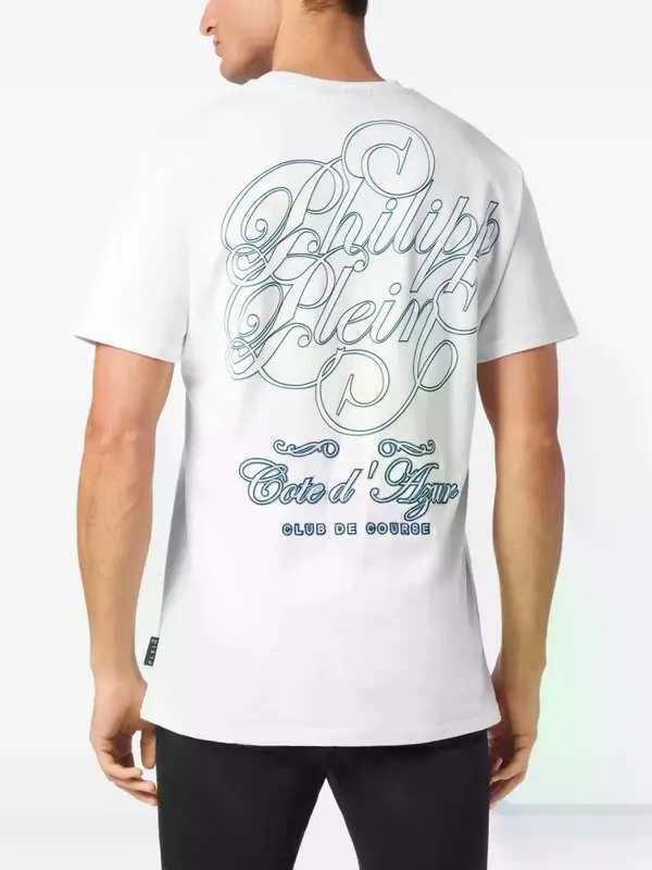 Philipp Plein Plein Coursive-print T-shirt