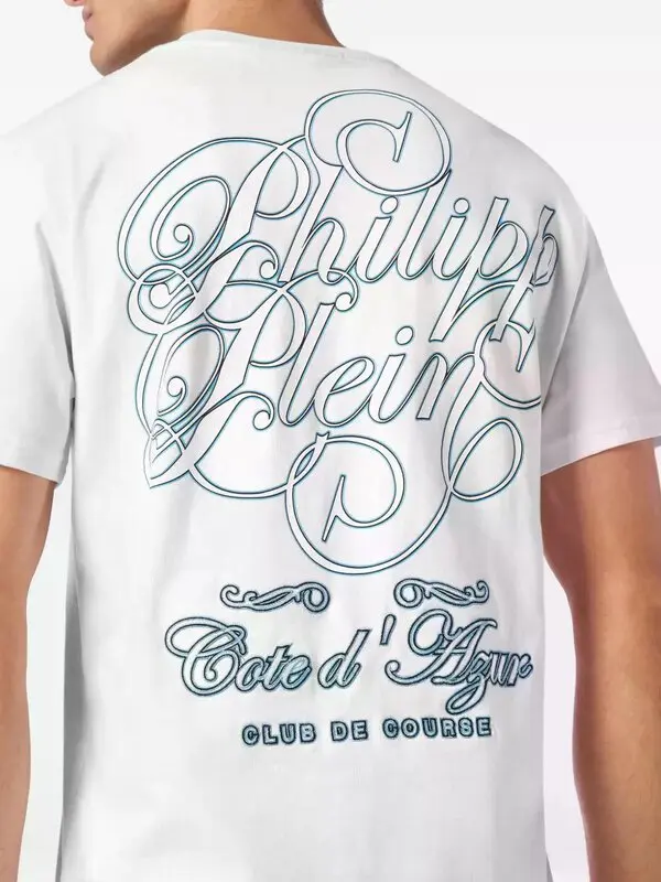 Philipp Plein Plein Coursive-print T-shirt