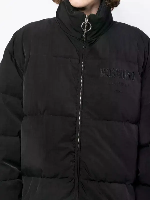 Moschino Logo-print Padded Coat