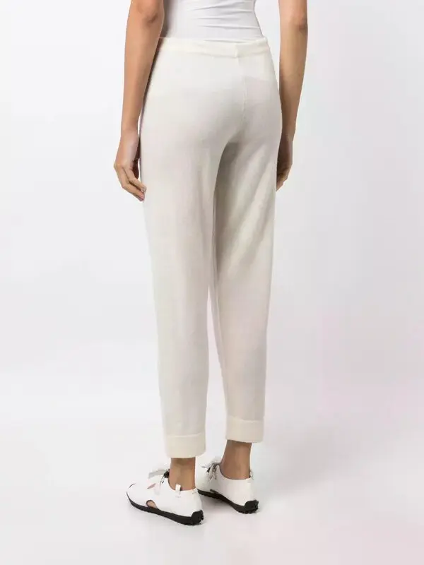 Cashmere In Love Fine-knit Track Pants