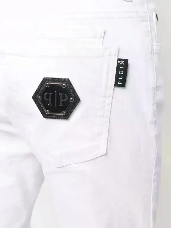 Philipp Plein Slim-fit Logo Jeans
