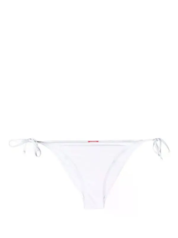 DIESEL® Logo-print Bikini Briefs - White