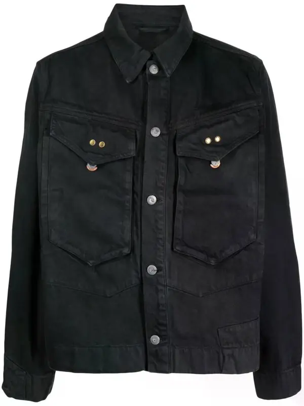 OBJECTS IV LIFE Button-up Cotton Jacket