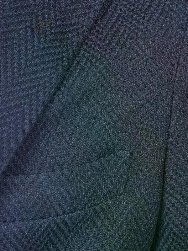 BARBA NAPOLI Single-breasted Blazer - Blue