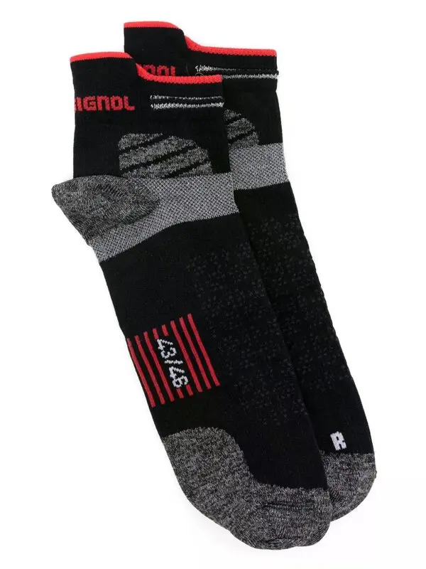 Rossignol Jacquard Logo Socks - Black