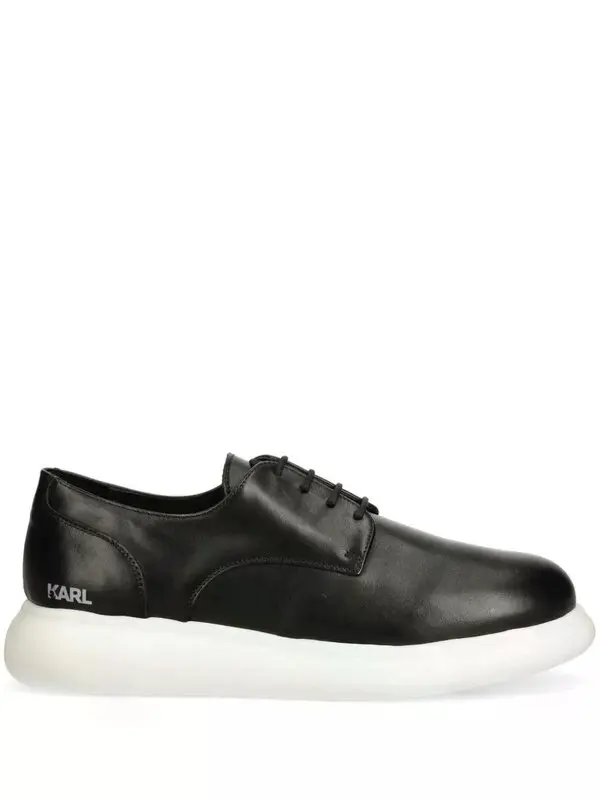 Karl Lagerfeld Derby Shoes With Logo Detail