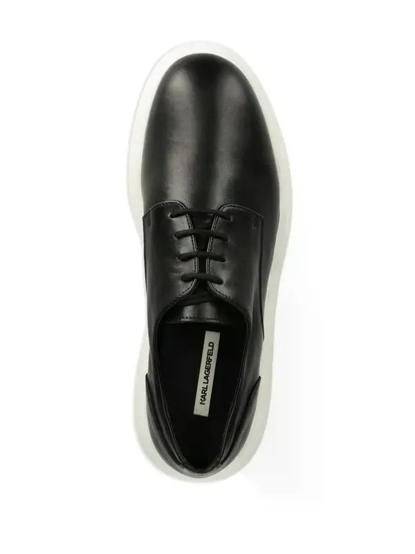 Karl Lagerfeld Derby Shoes With Logo Detail