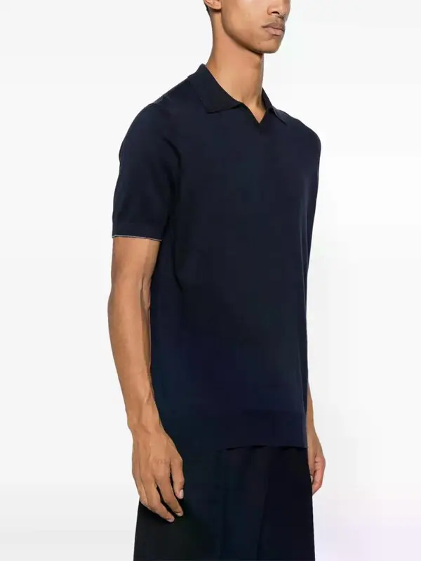 Brunello Cucinelli Short-sleeve Cotton Polo Shirt