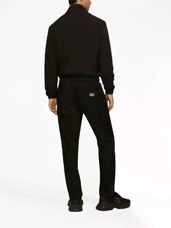 Dolce & Gabbana Logo Plaque Track Pants - Black