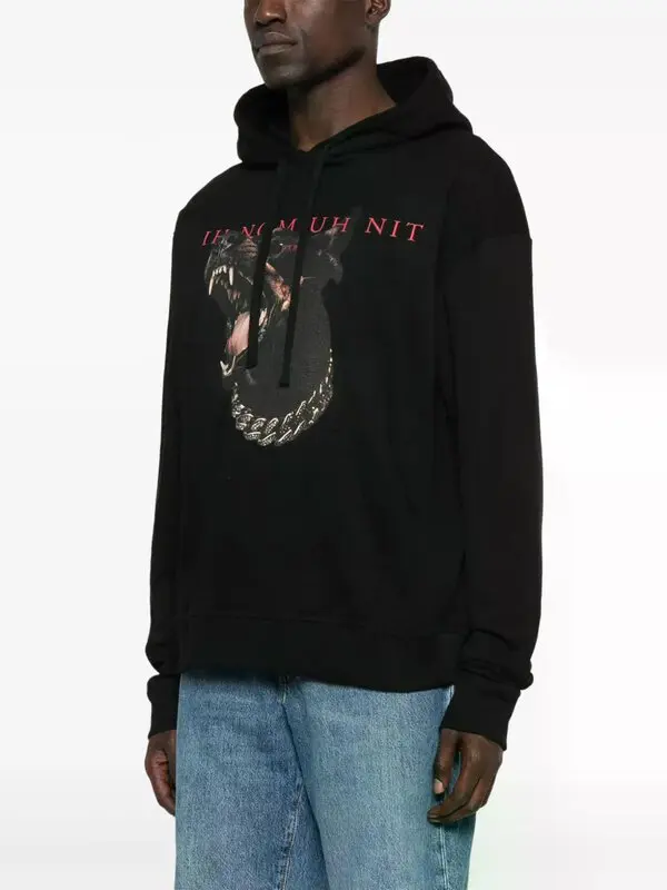 IH NOM UH NIT Dog Print Hoodie