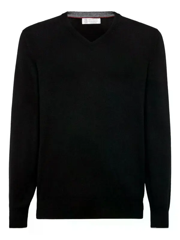 Brunello Cucinelli Cashmere V-neck Jumper