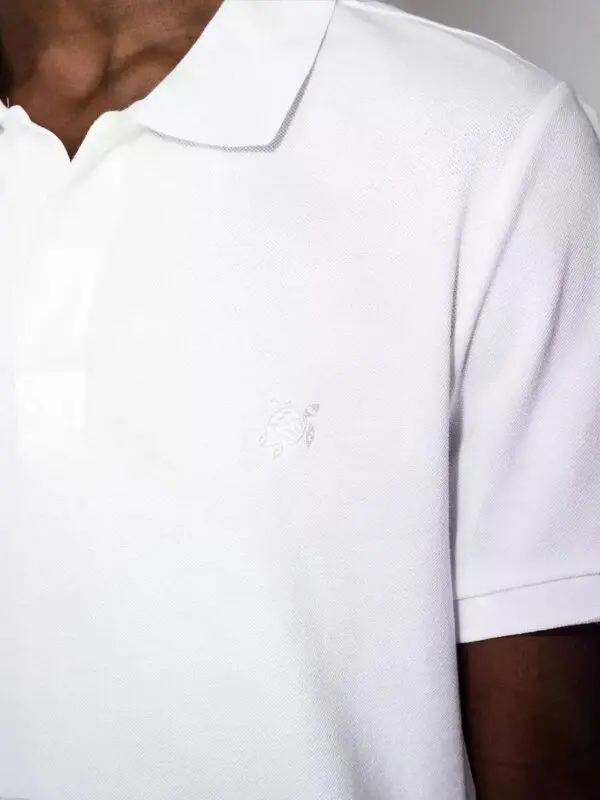 Vilebrequin Palatin Cotton Polo Shirt - White