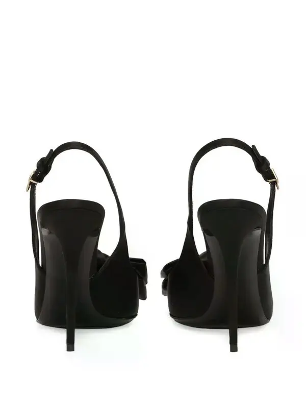 Dolce & Gabbana 105mm Bow-detailing Slingback Pumps