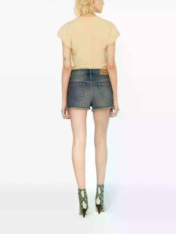 Isabel Marant Étoile Lesia Denim Mini Shorts
