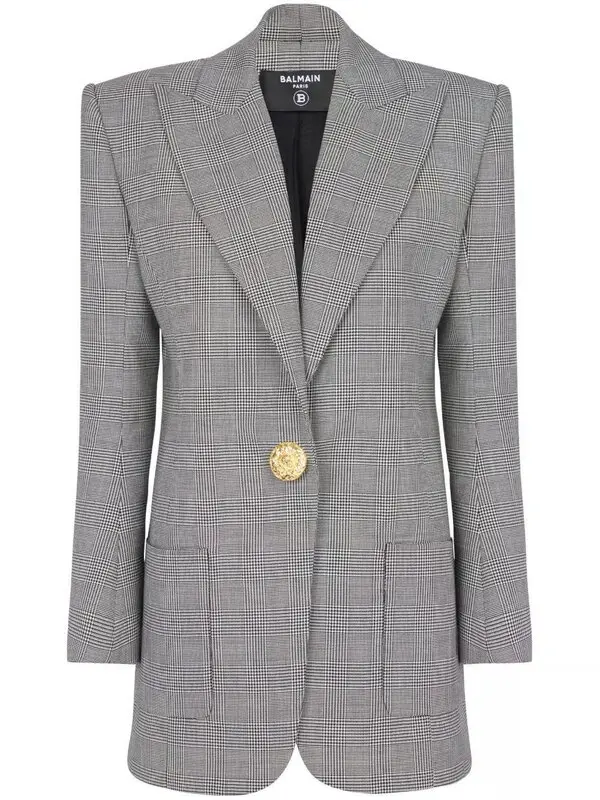 Balmain Single-breasted Wool Blazer