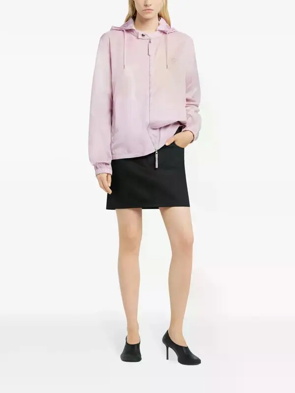 COURREGES Hooded Windbreaker
