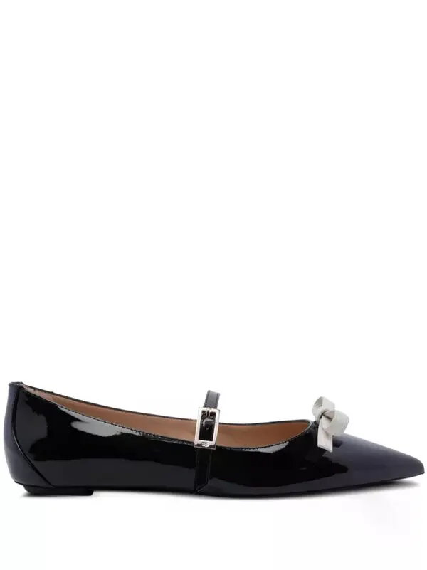 STUART WEITZMAN Felicity Ballet Flats With Buckle Fastening