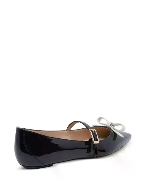 STUART WEITZMAN Felicity Ballet Flats With Buckle Fastening