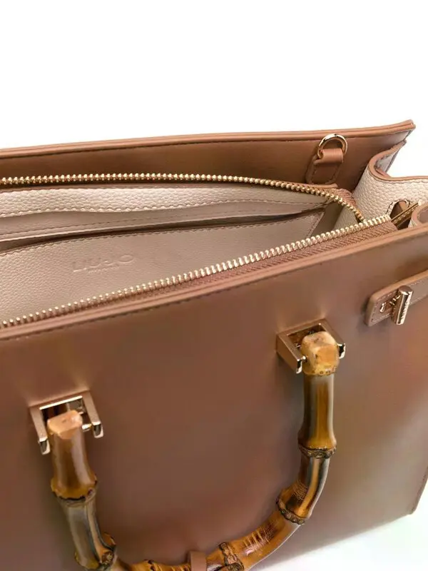 Liu Jo Bamboo-finish Handles Tote Bag