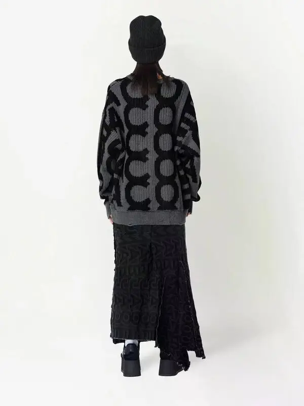 Marc Jacobs The Monogram Distressed Jumper