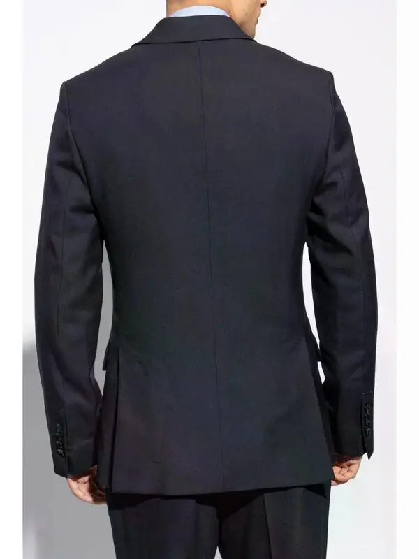 AMI Paris Double-breasted Blazer - Blue