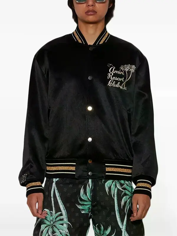 Amiri Logo-embroidered Track Jacket