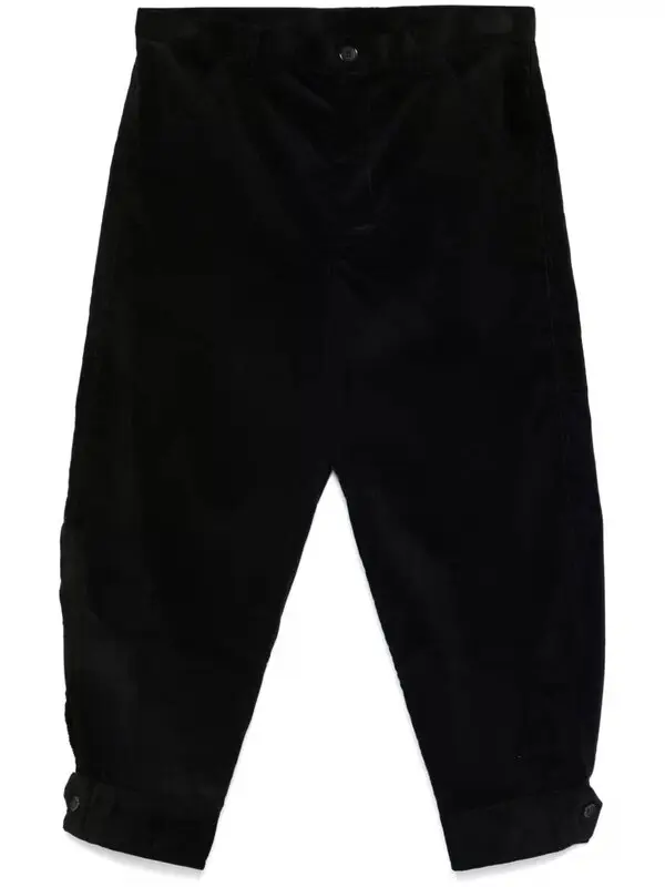 Comme Des Garçons Corduroy Trousers - Black