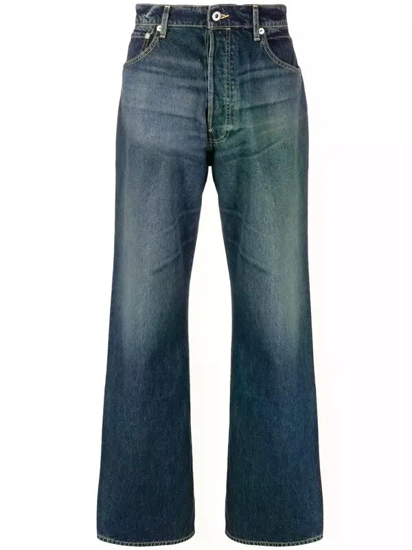Kenzo Mid-rise Straight-leg Jeans