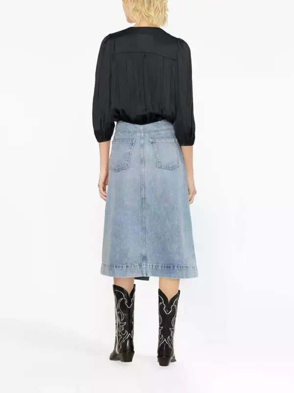 Zadig&Voltaire Draped V-neck Blouse