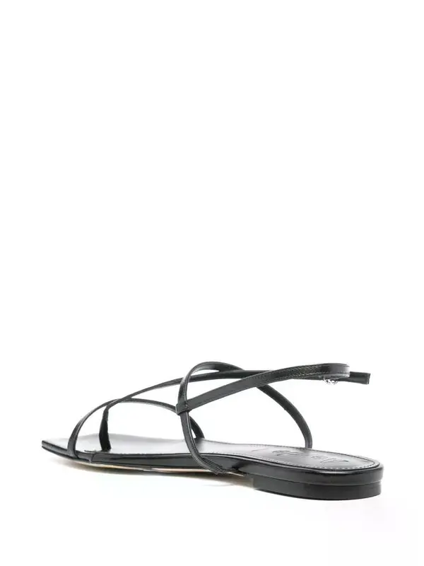 AeydĒ Ella Flat Sandals - Black