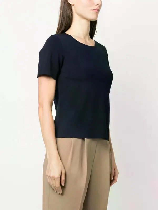 P.a.r.o.s.h Round Neck Knitted T-shirt