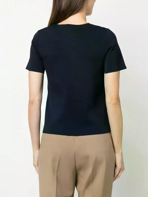 P.a.r.o.s.h Round Neck Knitted T-shirt