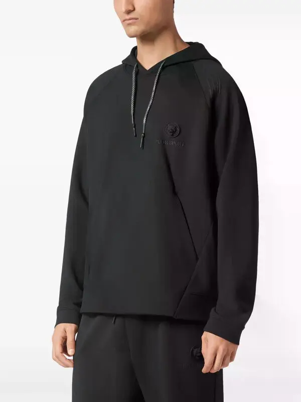PLEIN SPORT Logo-patch Hoodie