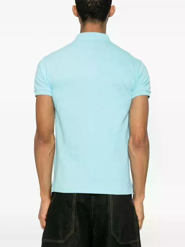 Polo Ralph Lauren Polo Pony-embroidered Polo Shirt - Blue
