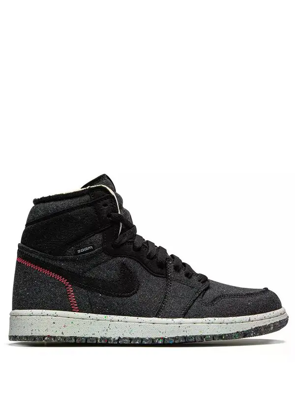 JORDAN Air 1 Retro High Og Zoom "space Hippie" Sneakers - Black