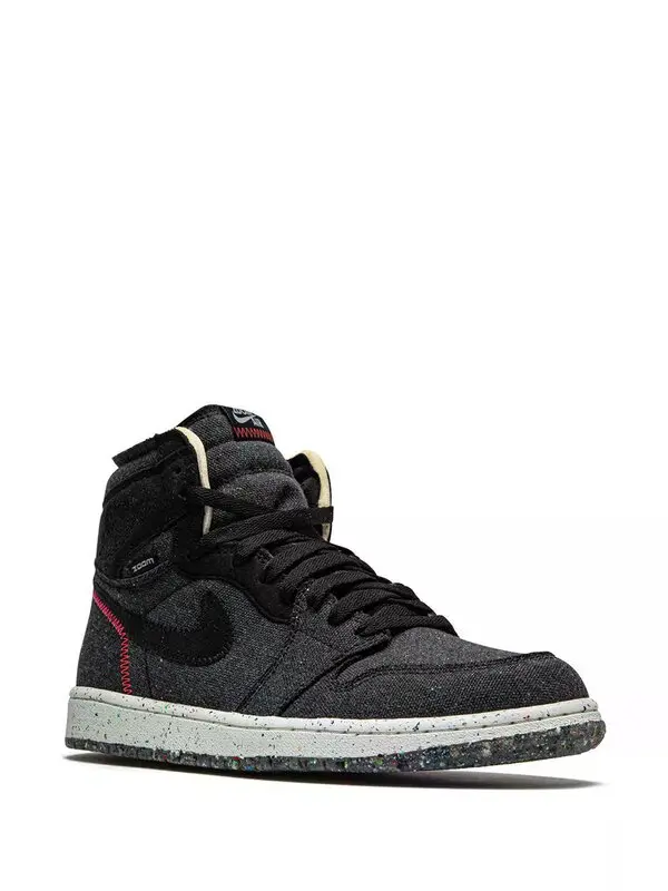 JORDAN Air 1 Retro High Og Zoom "space Hippie" Sneakers - Black
