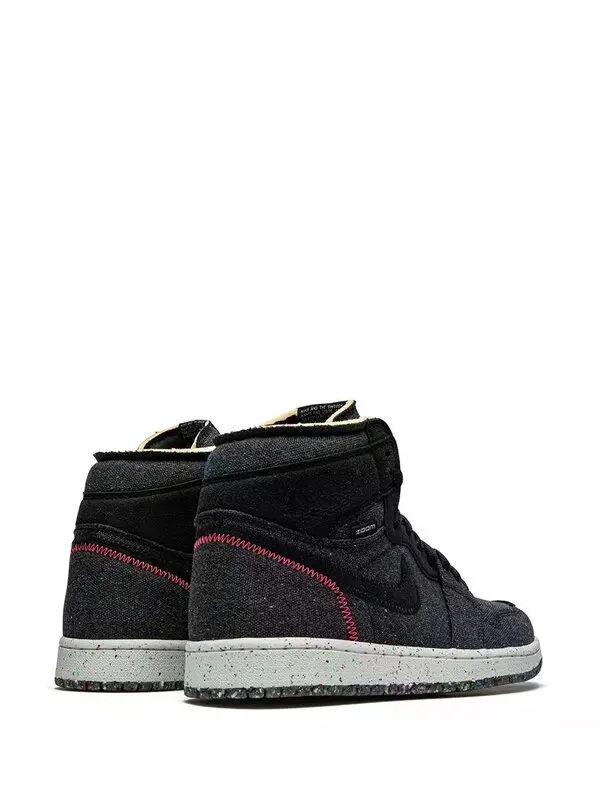 JORDAN Air 1 Retro High Og Zoom "space Hippie" Sneakers - Black