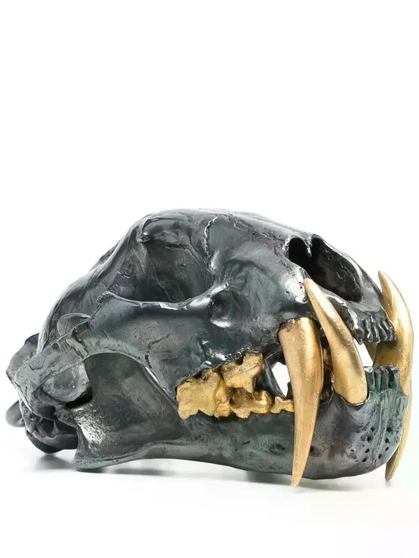 PARTS OF FOUR Leopard Skull Decorative Object
